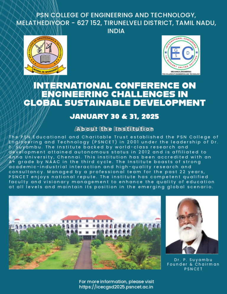 Conference Brochure – International Conference on Engineering ...